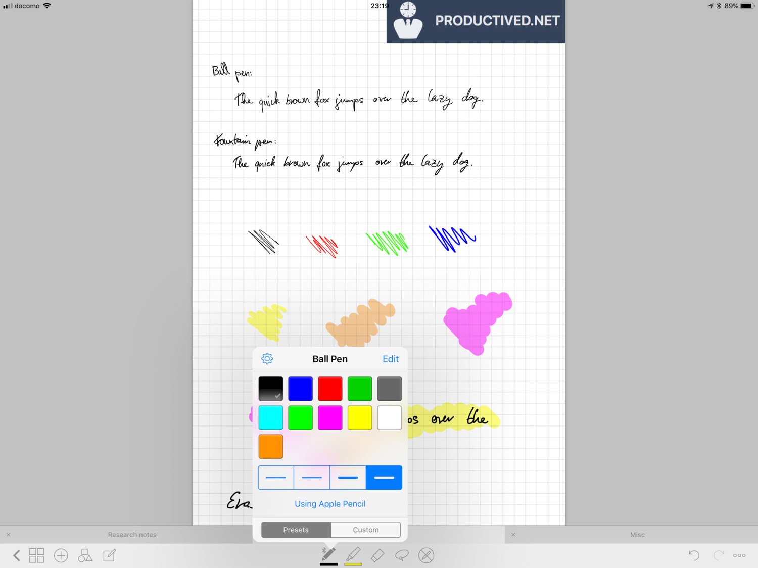 GoodNotes 4 | Productived.net